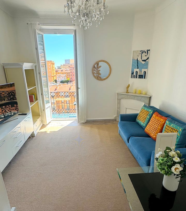 Vista Apartment-3 Beds- 100m From Monaco - Monte Carlo