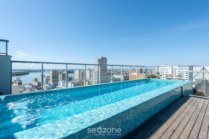 Studio W/ Pool Close To Ccmq Tco1215 - Porto Alegre