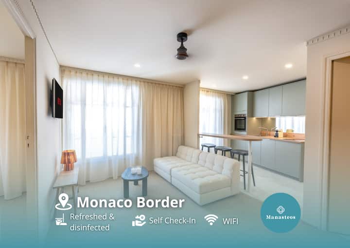 5mn Monaco - Magnifique Deux Pièces Rénové - Dj - Beausoleil
