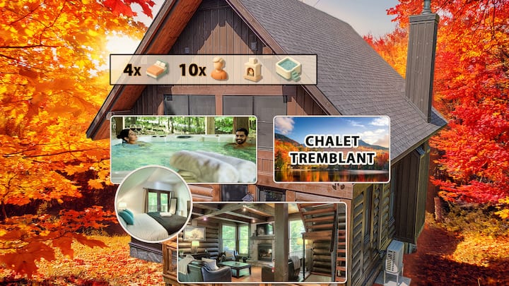Log Cabin Resort, Parc Tremblant With Jacuzzi - Québec