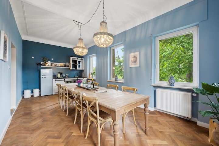 Große Altbau Wohnung I Terrasse I Zentral I 8 Per. - Gensingen
