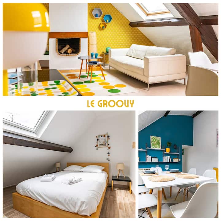 Le Groovy - Duplex En Hypercentre - Dijon