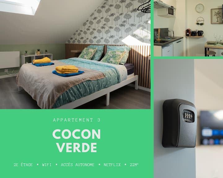 Studio 4 - Rénové Netflix Wifi Accès Autonome - Valenciennes