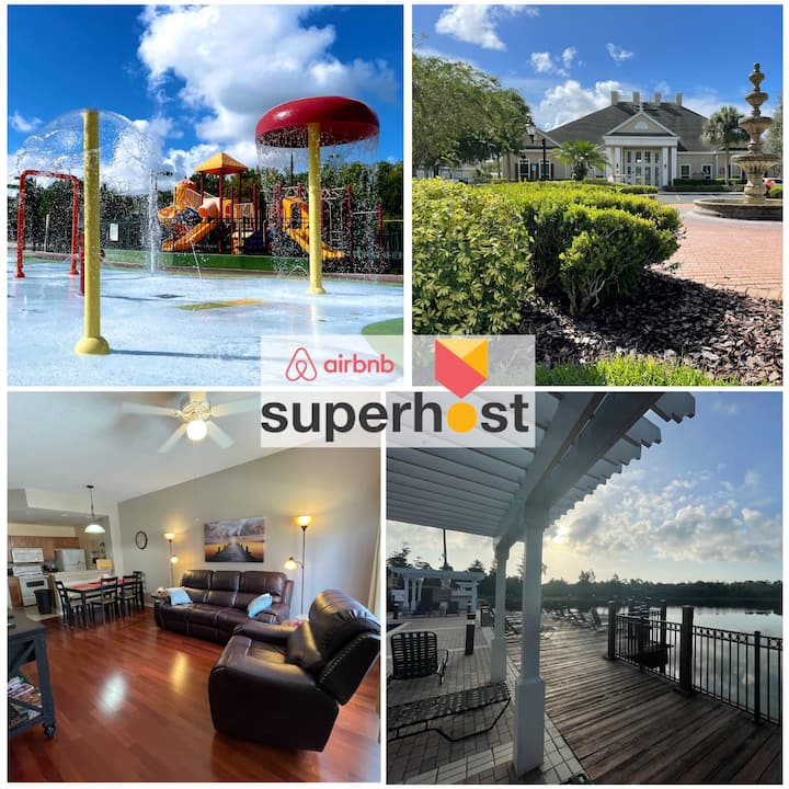 Near Disney | Resort Pool | 3br Family Townhome - Kissimmee