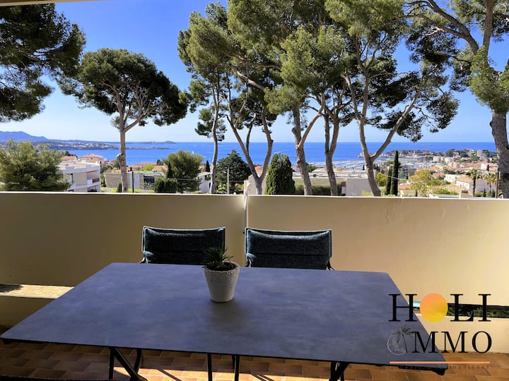 Bandol: Studio Vue Mer Exceptionnelle & Parking - Bandol