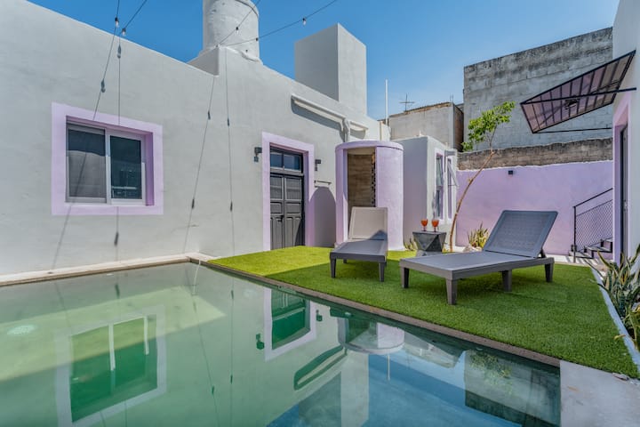 Casa Con 3 Habitaciones Y Alberca En El Centro - Mérida