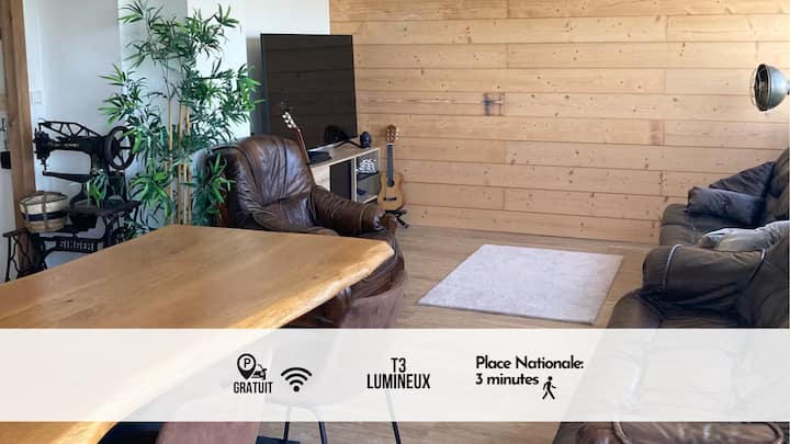 Chalet Superbe Vue Sur Ingréo - Parking Gratuit - Montauban