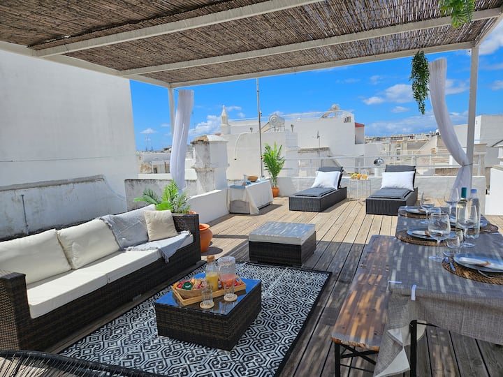 Amor Do Mar: Localização Top, Terraço, Boho Style - Olhão