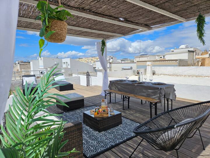 Amor Do Mar: Localização Top, Terraço, Boho Style - Olhão