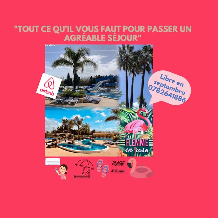 Joli Bungalow Superbe Piscine
 Mer Sable ÎLes D'or - Hyères