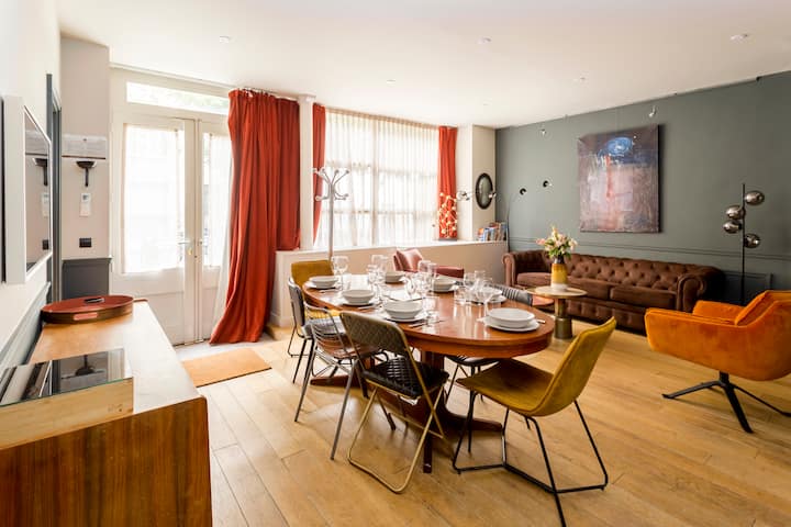 Place Des Vosges, Appartement Avec Ac Pour 10p - 巴黎