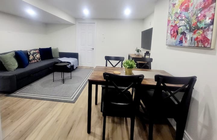 New Private Spacious & Modern Apt Near Square One - Lakeshore