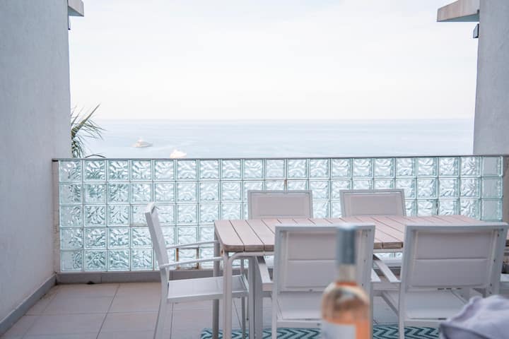 Porte De Monaco : Duplex Avec Terrasse/parking - Roquebrune-Cap-Martin