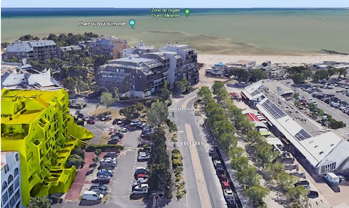 T1 Bis - Vue Port/mer - 34 M2 - Pointe Des Minimes - La Rochelle