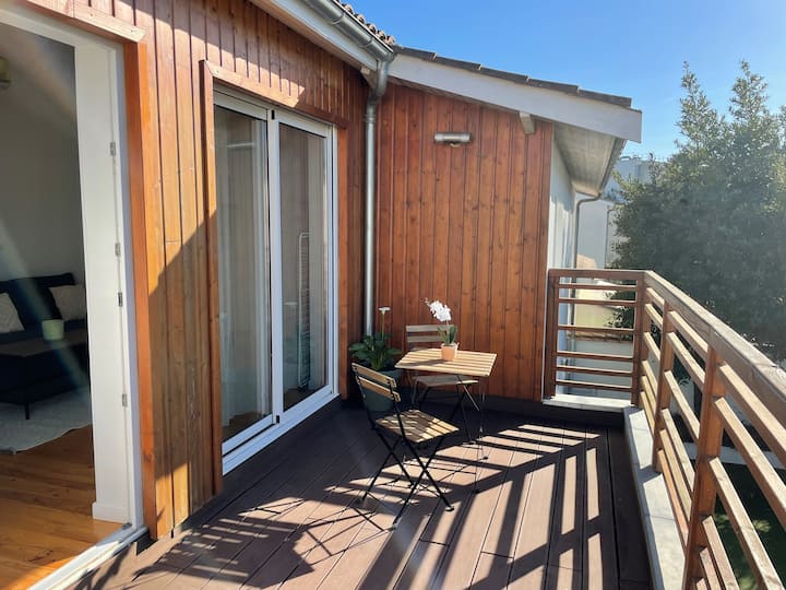 Appartement Avec Grande Terrasse - Talence