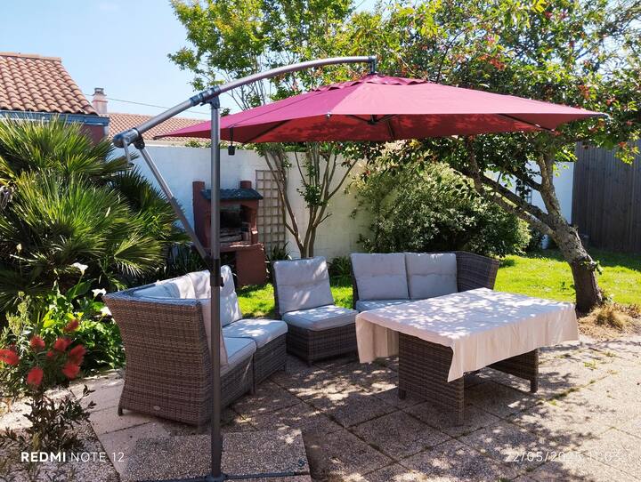 Charmante Maison 3 Chambres Véranda Jardin Wifi - Talmont-Saint-Hilaire