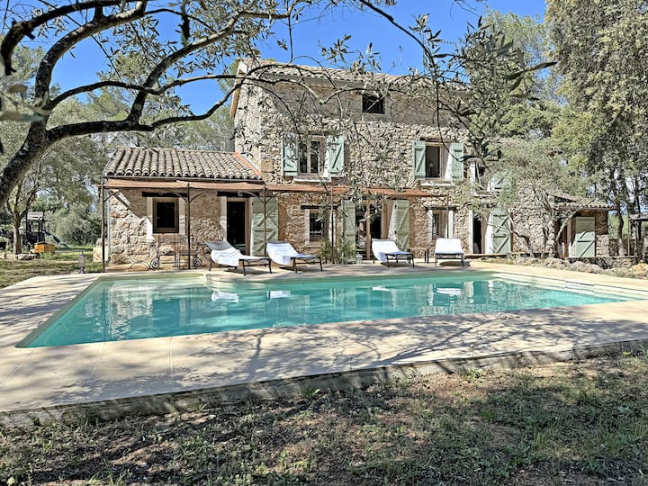 La Bergerie Des Contes-mas En Pierre Avec Piscine - Les Arcs-sur-Argens