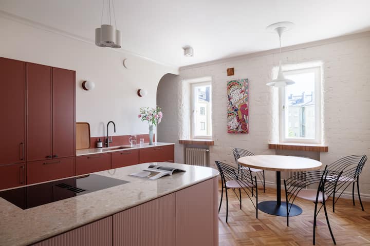 Grand Lotus Suite 96 M2, Parveke, Parkkipaikka - Helsinki