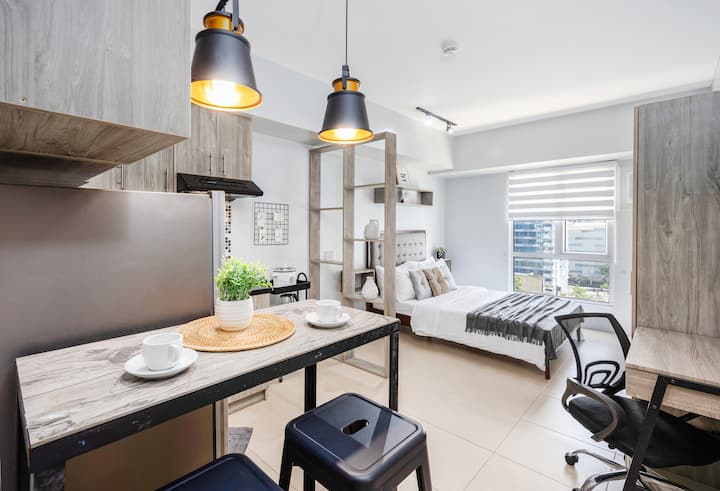 Central Cebu Studio • Cozy Stay W/ Amenities - Cebu