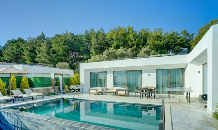 Villa Luxe Avec Magnifique Paysage De Mer - Kalkan