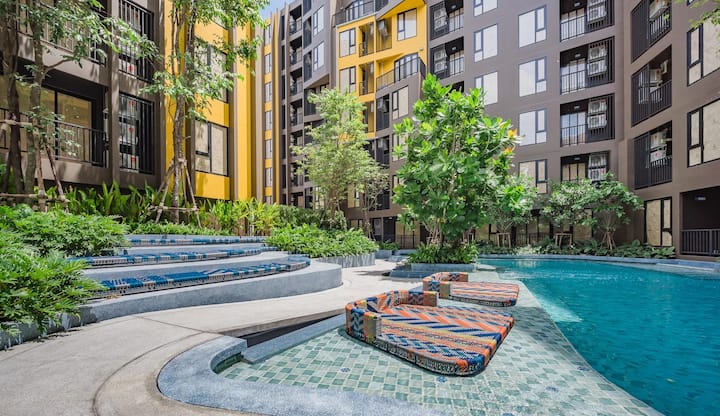 The Base Central I 5 Min Walk To City Center - Phuket