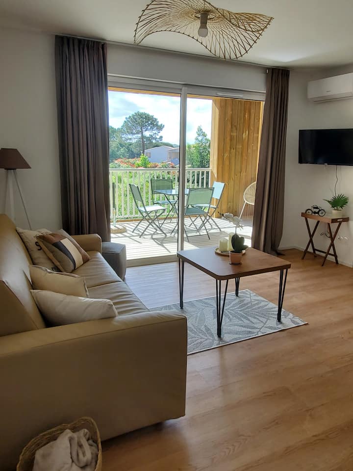 Superbe T2 Neuf 42m² Cala Rossa (Proche Mer) - Lecci