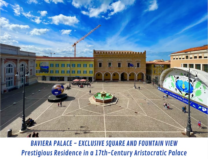 Baviera Palace®: Mega Attico Vista Piazza-fontana - Pesaro