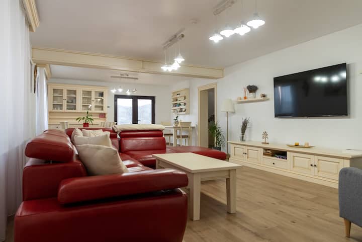 Peony Room: Spa Complex, Kitchen,living,grill Zone - Arefu