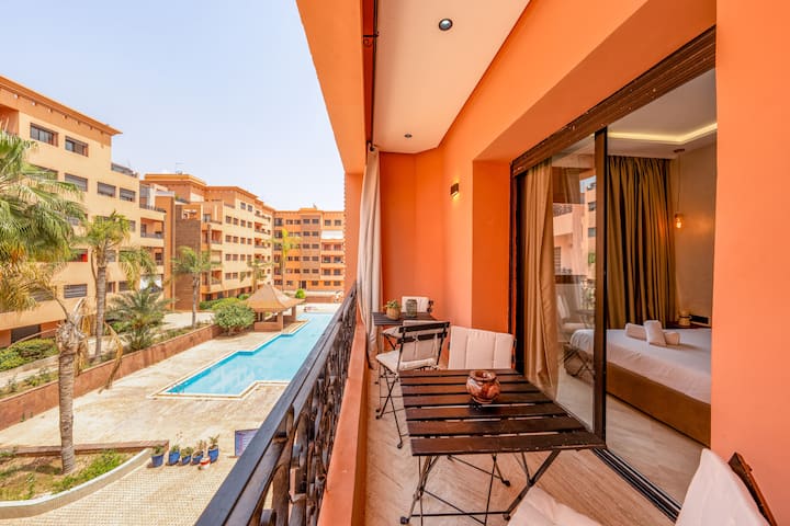 Perle Citadine Avec Terrasse - Marrakesh