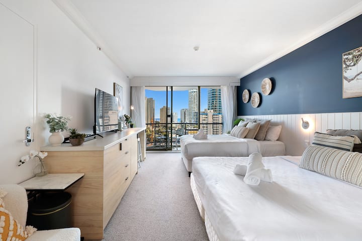 Oceanview Studio At Mantra Surfers Level 10th - Surfers Paradise
