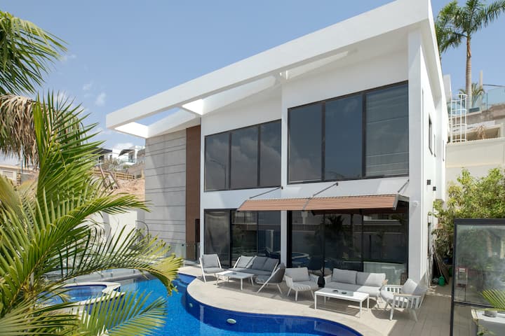 Lux Amazing Villa With Private Pool - Eilat