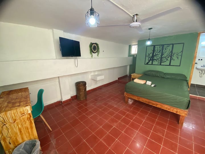 Aa 7 - Moderno Loft En Sm22: Con A/c, Roku Y Wi-fi - Cancún