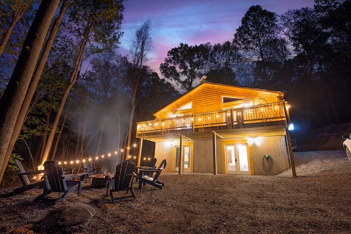 Hot Tub * Sauna * Game Room * Fire Pit * Evse - Shenandoah, VA