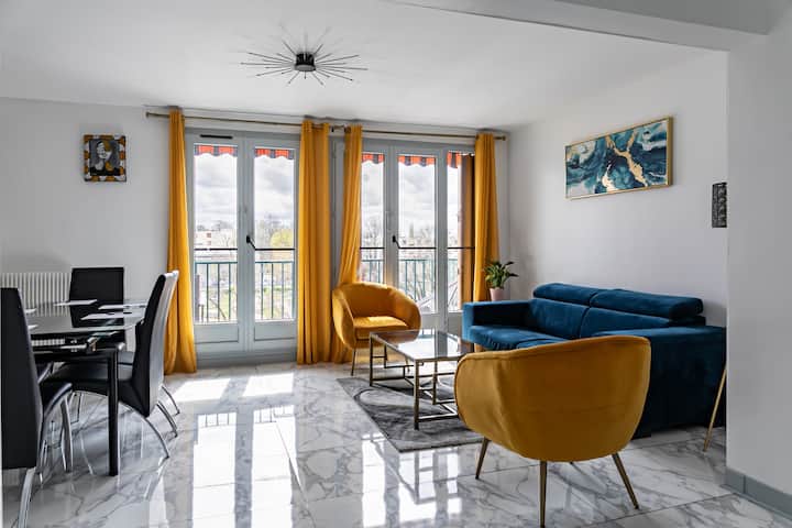 Spacieux Appartement Refait à Neuf Proche Paris - Neuilly-sur-Marne