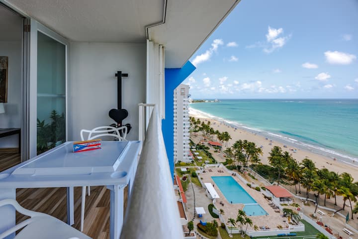 Marbella Este Beachfront Free Park Airport King B. - 푸에르토리코