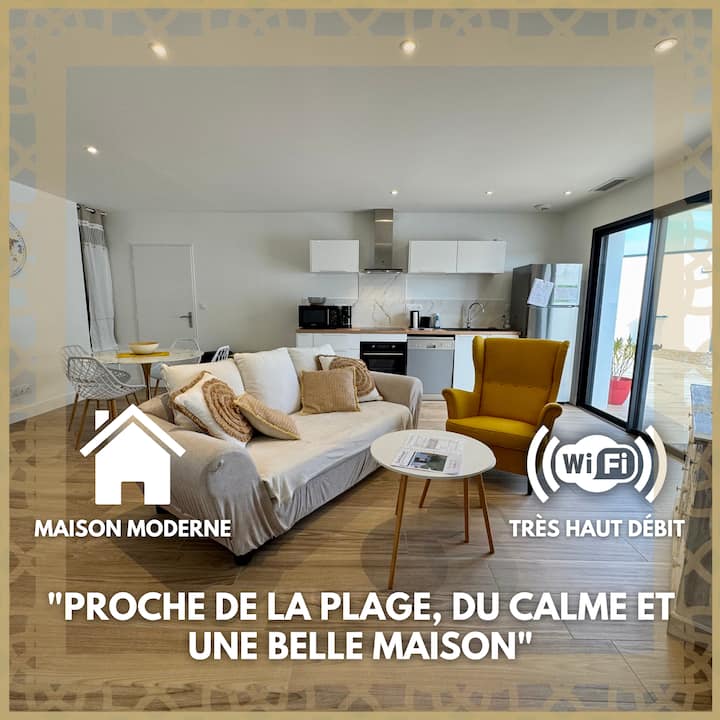 Maison Neuve 4 Personnes - Proche De La Mer - Ext - La Tranche-sur-Mer