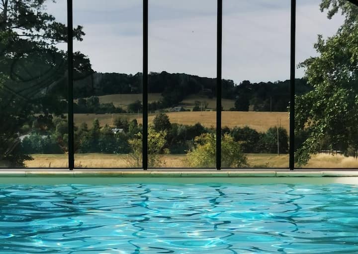 Maison De Famille & Sa Piscine à 10 Min Des Plages - Dives-sur-Mer