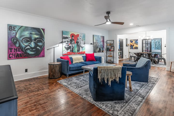 Midtown Ancient Oak Retreat Near Fsu/tmh - Tallahassee, FL