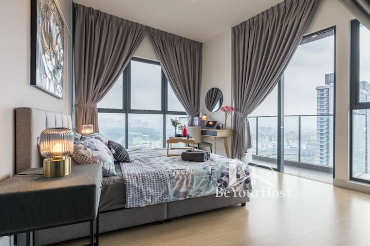 New 5-star Luxurymodern 2br Bestcityviewmrtnetflix - Kuala Lumpur