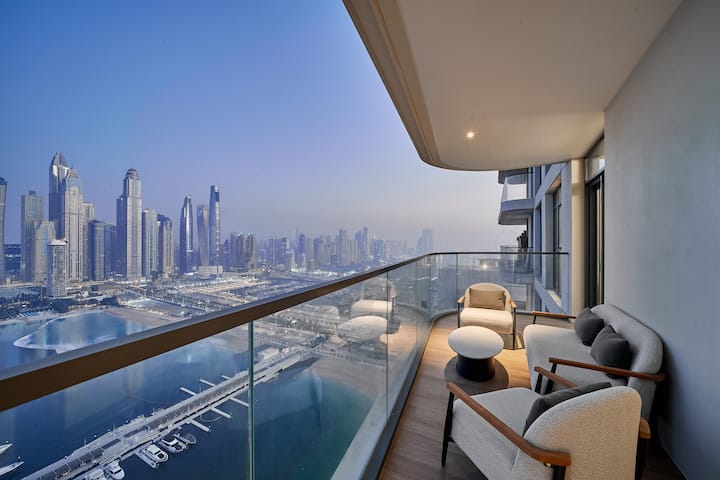 Stunning 2br In Emaar Beachfront Marina Vista - Dubai Marina