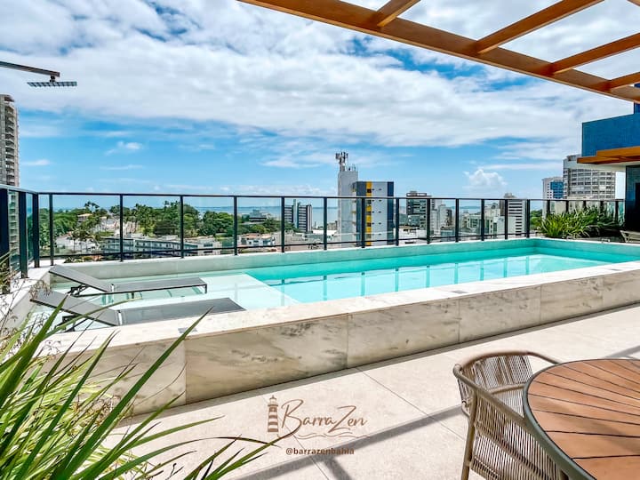 Apt. Witha A Pool  Near The  Beach! - Barra