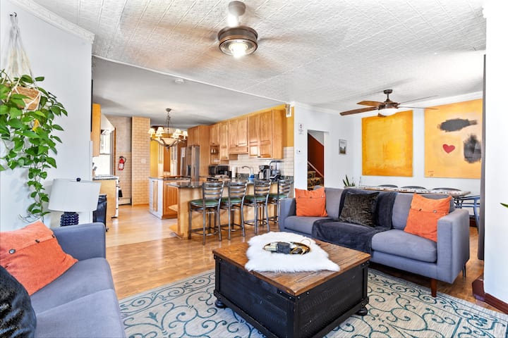 Historic 5br/3ba Near Ocean, Casinos & Boardwalk - Atlantic City, NJ