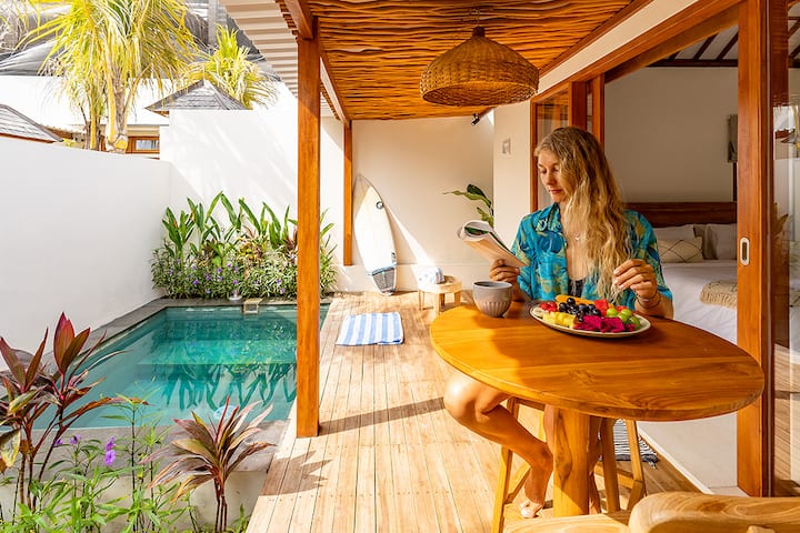 Muzeum Villas 1 Bedroom/kitchen/private Pool༄ - Uluwatu