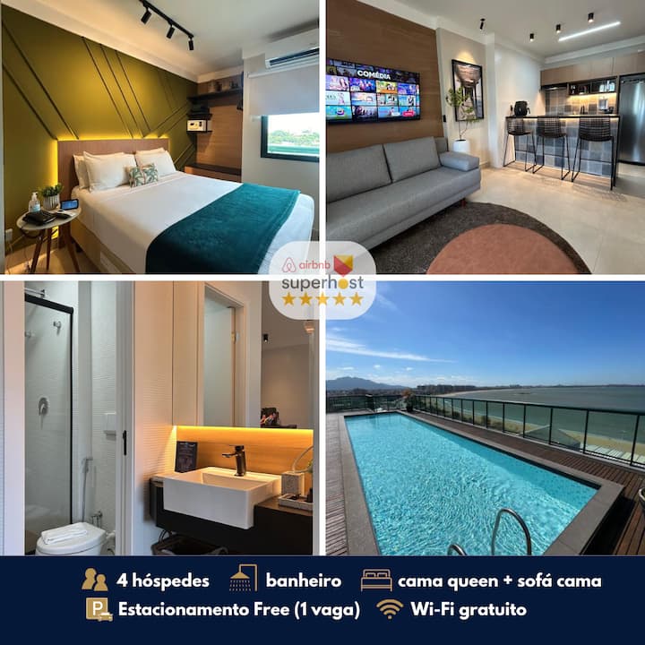 Flat Novo Praia Luxury Century Long Stay - Vitoria