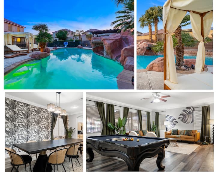 Paradise Found: Luxurious Poolside Escape - Las Vegas, NV