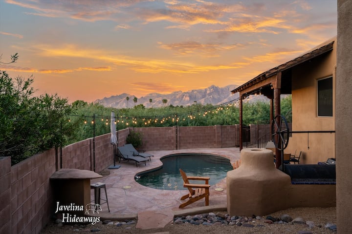 King Bed, Location, Pool, Fire Pit, & Views - Tucson, AZ