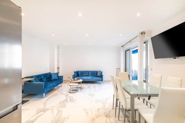 Centre Juan, 6 Couchages, 3 Vraies Chambres - Antibes