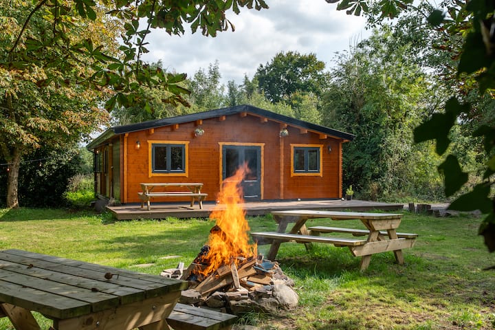 Peaceful Log Cabin With Sauna - County Westmeath