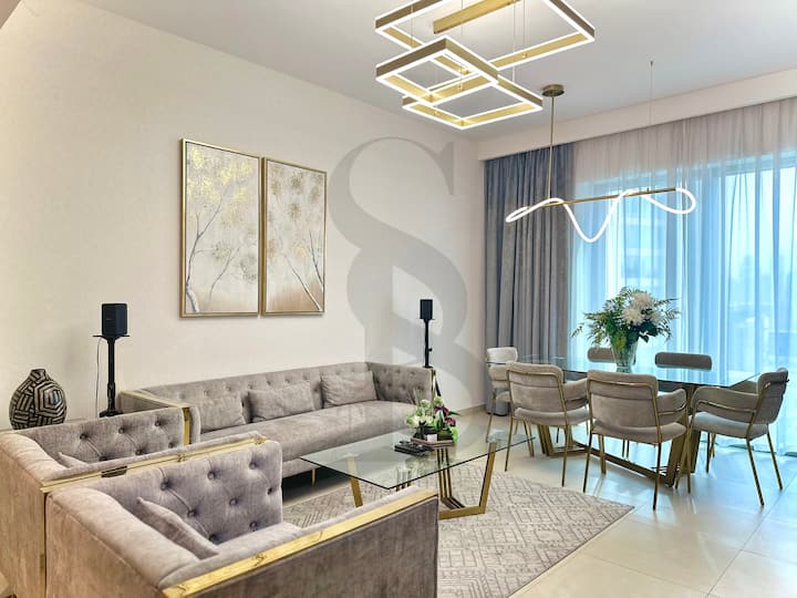 Burj Khalifa View Opposite To Dubai Mall Luxury 2b - 