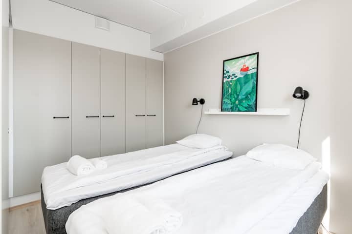 Homelike 2-bedroom Apartment With Parking - Finlande